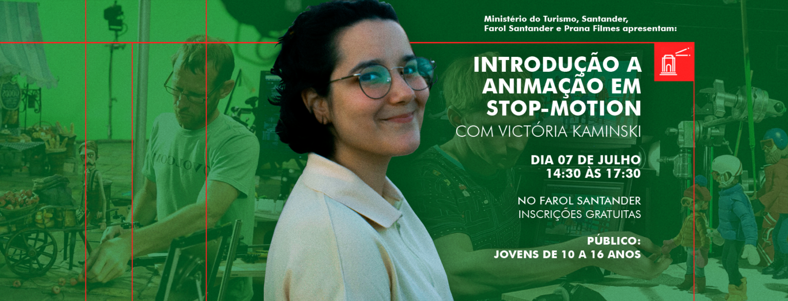 Oficina "Introdução a Animação em Stop-Motion", com Victória Kaminski ...